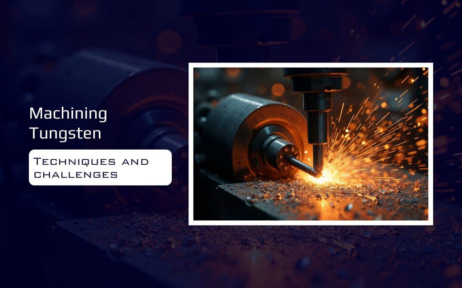 Machining Tungsten Techniques And Challenges